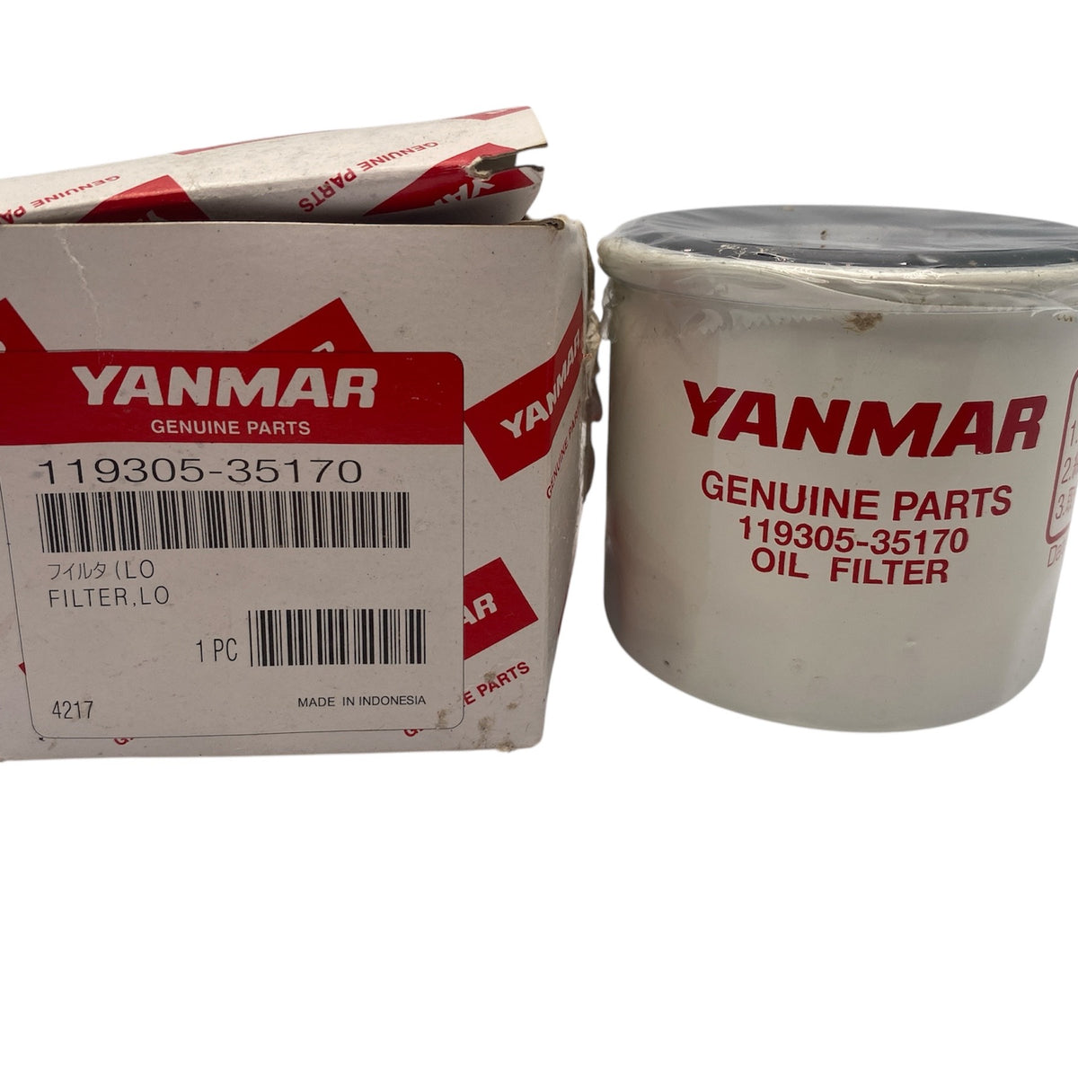 Yanmar 119305-35170 Oil Filter Assembly D68XL65 | Genuine OEM Diesel E ...