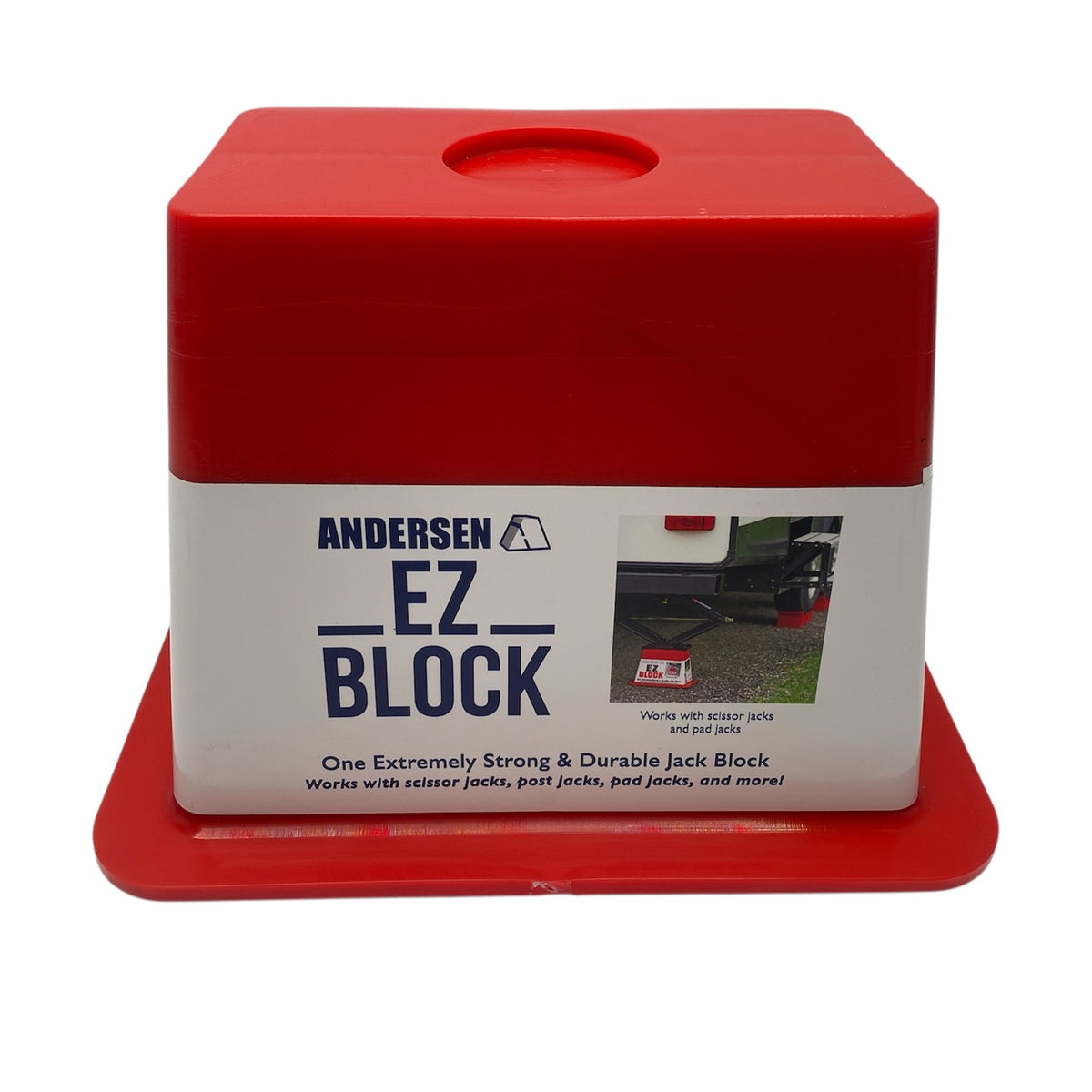 Andersen Hitches EZ Jack Block | 3621 | Single RV Leveling & Stabilize ...