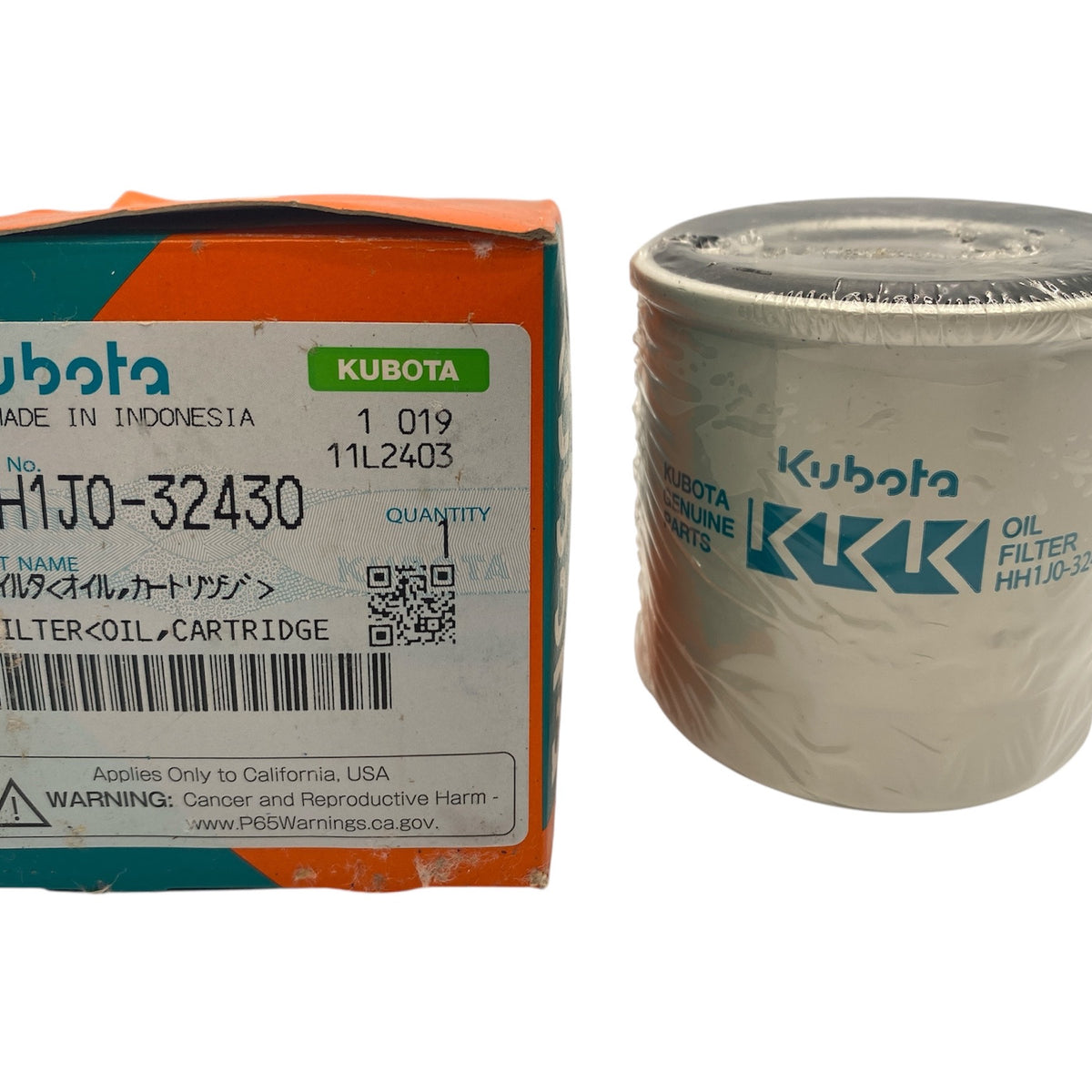 Kubota HH1J0-32430 Oil Filter | Replaces 15853-32430 / HH150-32430 | F ...
