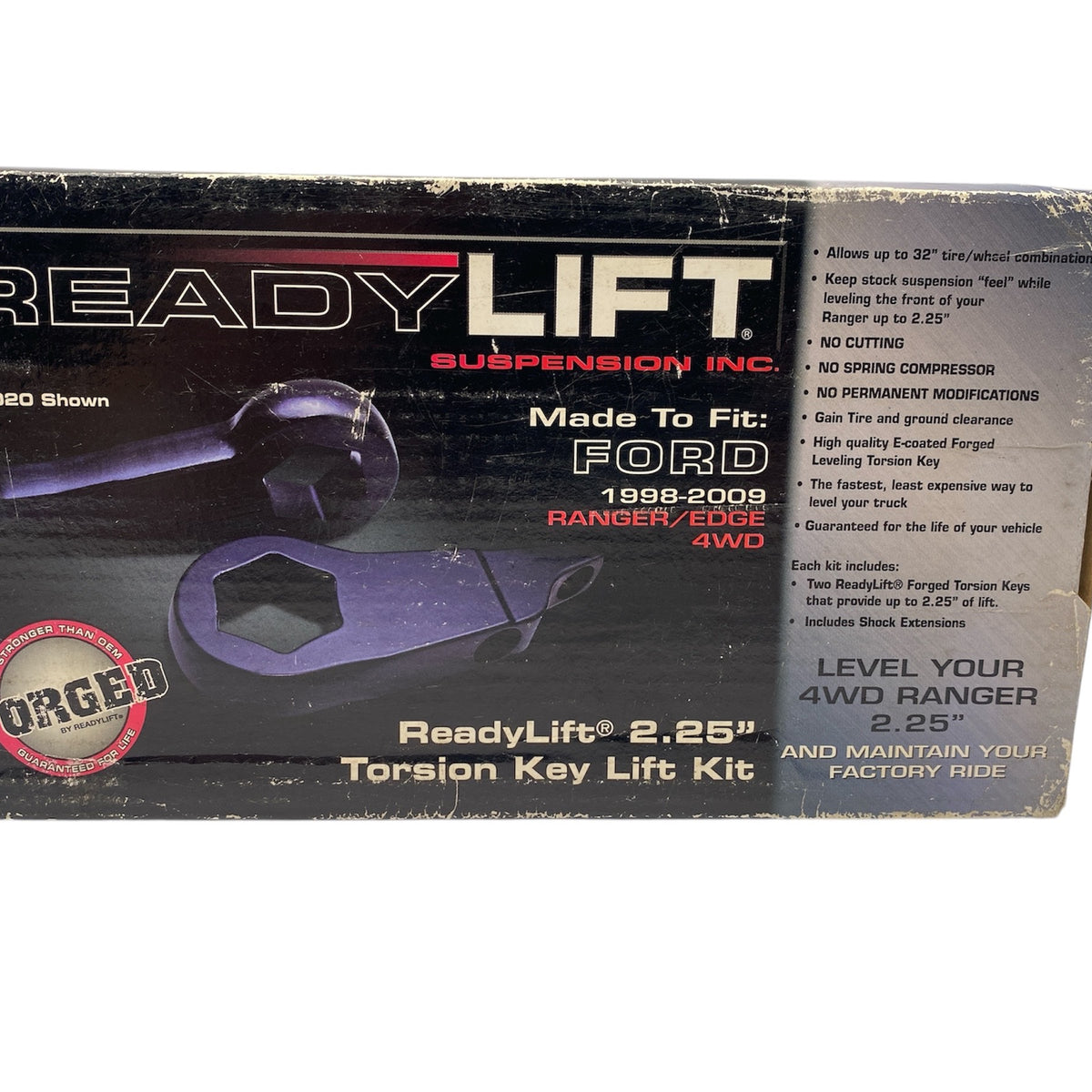 ReadyLIFT 66-2020 Forged Torsion Key 2.25" Leveling Kit – Fits 1998–20 ...